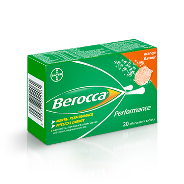 Berocca Performance Orange Effervescent Tablets | Berocca
